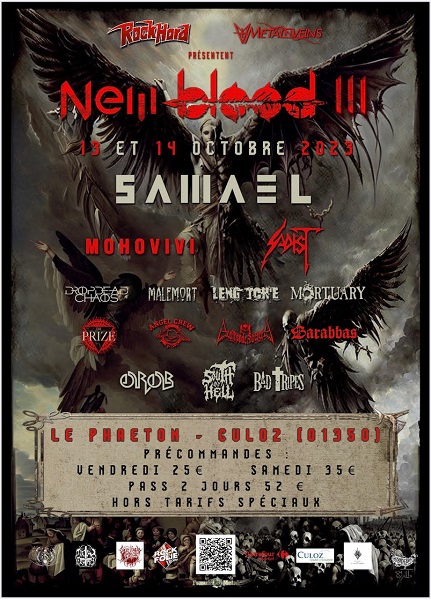 NEW BLOOD FEST III / METAL IN VEINS – Satan Bouche Un Coin